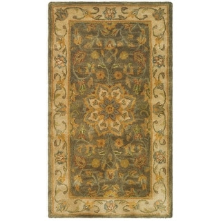 SAFAVIEH Handmade Heritage Relija Floral Wool Rug - On Sale - Bed Bath ...