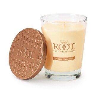Root Candles Sugared Grapefruit 10.5 oz Large Veriglass Jar - Bed Bath ...