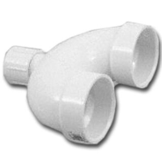 Genova 78415 Schedule 40 Pvc-Dwv P-Trap With Cleanout 1-1/2" - Bed Bath ...