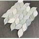 Marble Leaf Pattern Wall & Floor Mosaic Tiles - Bed Bath & Beyond ...