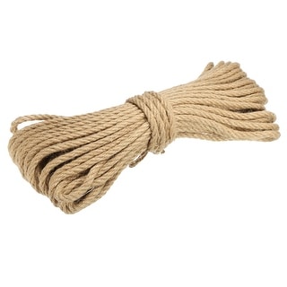 Jute Twine 8mm, 82 Feet Long Brown Twine Rope for DIY Subjects - Bed ...