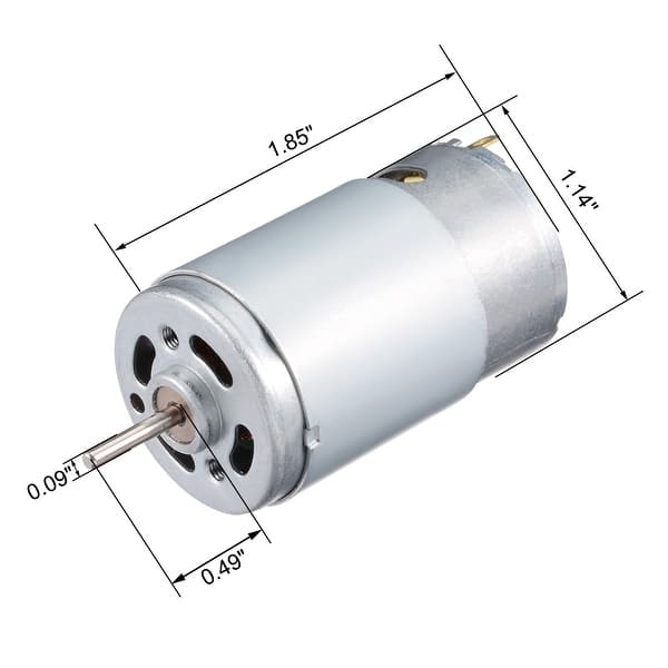 Small Motor DC 12V 8000RPM High Speed Motor for DIY Hobby Remote ...