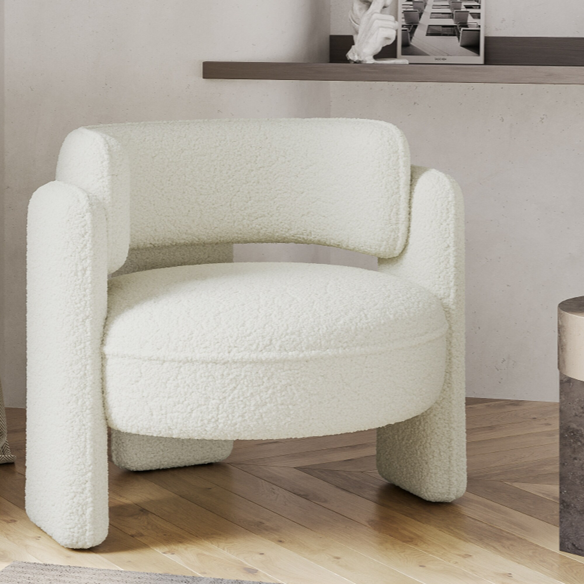 BELLEZE Quinton Modern Accent Chair Upholstered Single Sofa Bed Bath Beyond 40208874