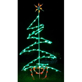 zig zag xmas tree lights