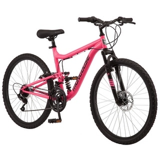 Major Mountain Bike, 26-inch wheels, 21 speeds, pink, womens style ...