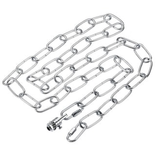 Pendant Light Fixture Chain 56" Long with Chain Connectors Hook Rings ...
