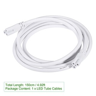 LED Tube Connector Cable Female Double End Extension Cords for LED ...