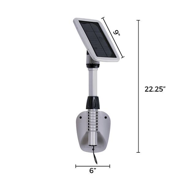 Grayton Solar Shed Light with Solar LED Light Bulb by Havenside Home ...