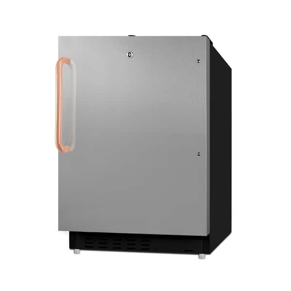 Summit Accucold 20 Inch Wide 2.68 Cu. Ft. Compact Refrigerator with ...
