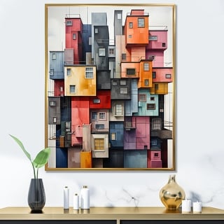 Designart "Constructivism Constructed Horizons XII" Constructivism ...