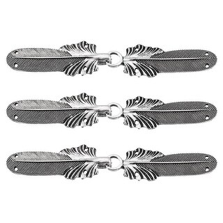 Cloak Clasp, 3 Pairs Feather Vintage Cape Clasps Sew on Fasteners ...