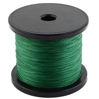 PE Braided Fishing Line Angling String Beading Thread Cord Green 500m ...