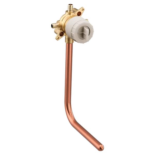 Moen M-Core 4 Port Pressure Balanced 1/2" PEX Tub and Shower Valve ...