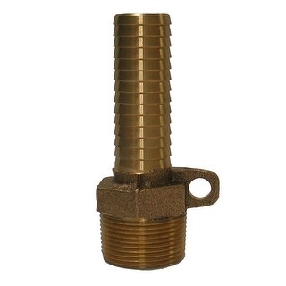 1.25 in. x 1 in. Round Bronze Male Adapter with Lug - Bed Bath & Beyond ...