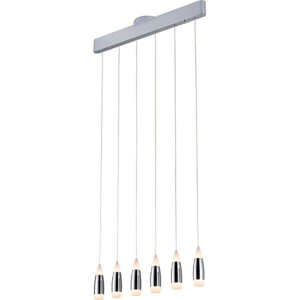 PageOne Lighting Tear 6.17 pound Chrome LED Pendant - Bed Bath & Beyond ...