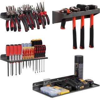 Metal Plier Organizer Hammer Rack Screwdriver Holder Hand Tool ...