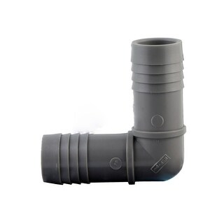 2 in. Black Poly Elbow - Bed Bath & Beyond - 39110695