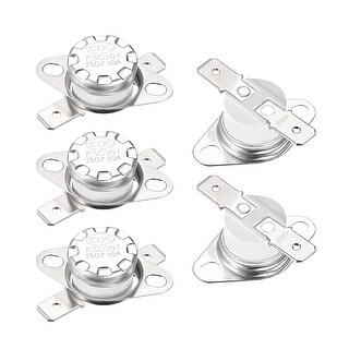 Temperature Control Switch Thermostat 220¡ãC 10A N.C 6.3mm Pin 5pcs ...