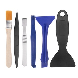 6in1 Set Electronics Repair Tool Kit, Plastic Pry Bar, Cleaning Brush ...