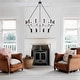 The Gray Barn Highclere Farmhouse 20-light Wagon Wheel Chandelier - 40 ...