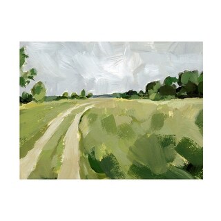 Victoria Barnes 'Meadow Trail I' Canvas Art - Bed Bath & Beyond - 39539871