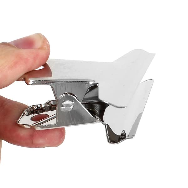 Household Stainless Steel Spring Loaded Hanging Quilt Curtain Clips ...