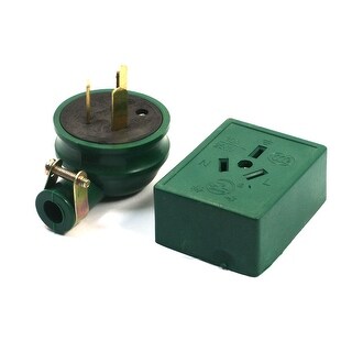 10A AC 250V 1 Phase 3 Wire 1P3W Cable Connector Industrial Socket Plug ...