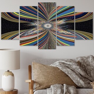 Designart "Discovery Of The Art of Spiritual Alignment I" Modern ...