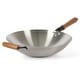 Oster Sangerfield 14 Inch Carbon Steel Wok W/Wood Handles - Bed Bath ...