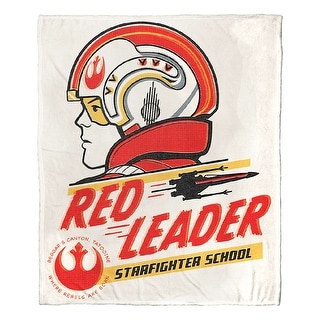 Disney Star Wars Red Leader Silk Touch Throw - Bed Bath & Beyond - 40133727