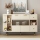 GEITIN Storage Sideboard Cabinet with 2 Doors and 2 Drawers - Bed Bath ...
