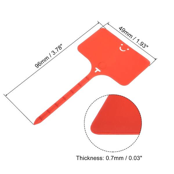 Plant Labels PP Hanging Stick Type Marker Tags for Indoor Garden - Bed ...