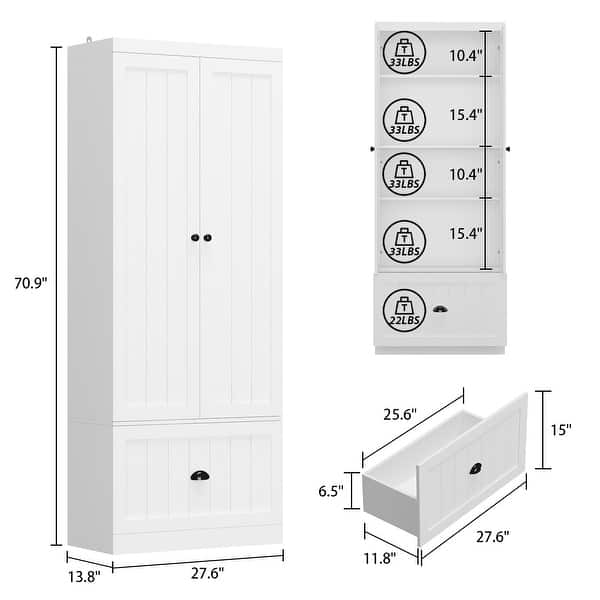 Combo Entryway Hall Trees Storage Bench Closet Organizer Clothes Rack ...