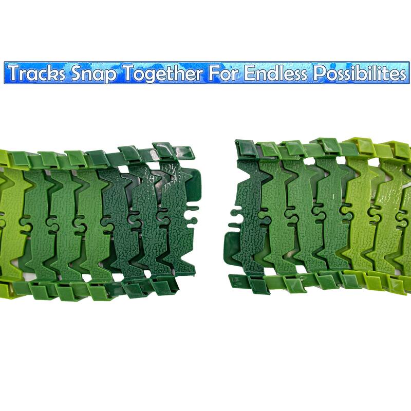 Magical Zoo Twisting Track Imitation Gator Tunnel Bridge/Loop Flexible ...