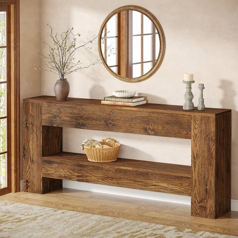 61 - 72 in, Solid Wood Console Tables - Overstock