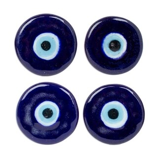 Novica Handmade Deep Glances Ceramic Knobs (Set Of 4) - Bed Bath ...