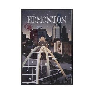 Edmonton "Go" Series Made To Order Canvas Art - Bed Bath & Beyond ...