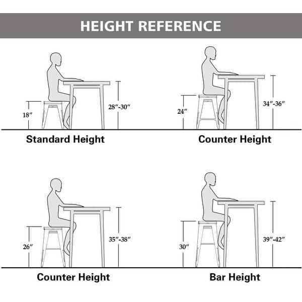 30-inch High Back bar stools farmhouse bar stools Set of 4 - Bed Bath ...