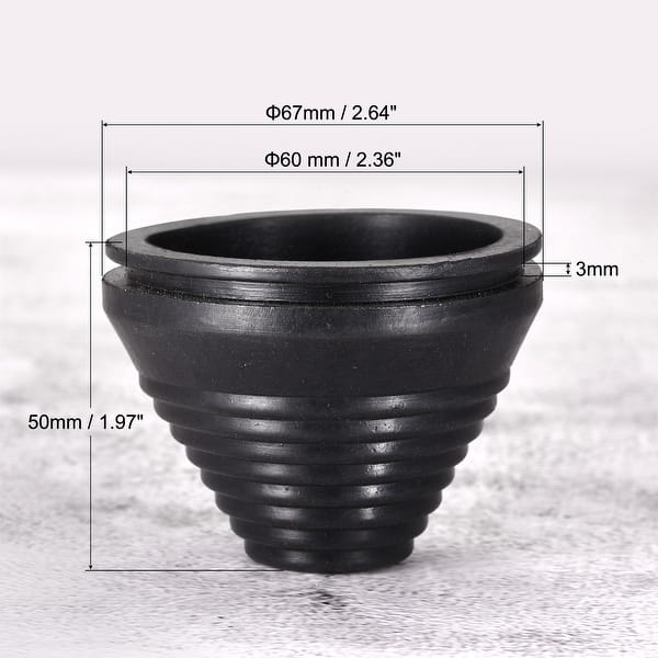 Rubber Grommet Conical for Wire Protect of Thick Plate 4pcs - Bed Bath ...