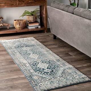 Brooklyn Rug Co Vintage Medallion Thea Area Rug - Bed Bath & Beyond ...