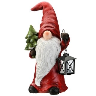 17" Red Robe Gnome Candleholder - 17 in - Bed Bath & Beyond - 34380832
