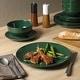 Gibson Home Simple Essential 12 Piece Plates and Bowls Porcelain Solid ...