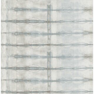 A-Street Prints Modulus Denim Geometric Stripe Wallpaper - Bed Bath ...