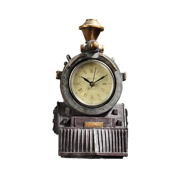 Design Toscano All Aboard Locomotive Train Wall Clock - Bed Bath ...