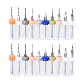 0.15-1.0mm Carbide CNC Engraving Circuit Board Micro PCB Drill Bits - 0 ...