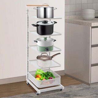 Multifunctional Adjustable Pot Rack Kitchen Storage.. - Bed Bath ...