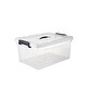 6-Pack 42 Qt Clear Plastic Storage Totes with Latching Lids - Bed Bath ...