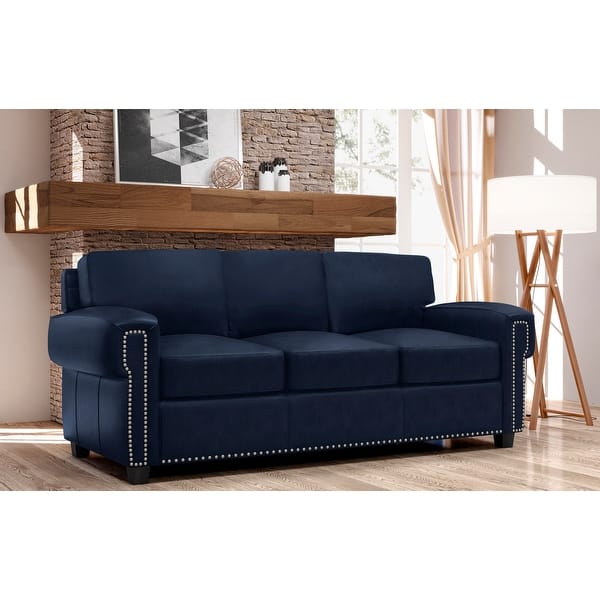 leather queen sofa bed