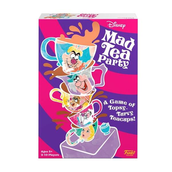 Disney Alice In Wonderland Mad Tea Party Funko Card Game - Bed Bath ...