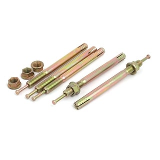 M10x120mm Zinc Plated Hammer Drive Anchor Expansion Bolt Fastener 5pcs ...